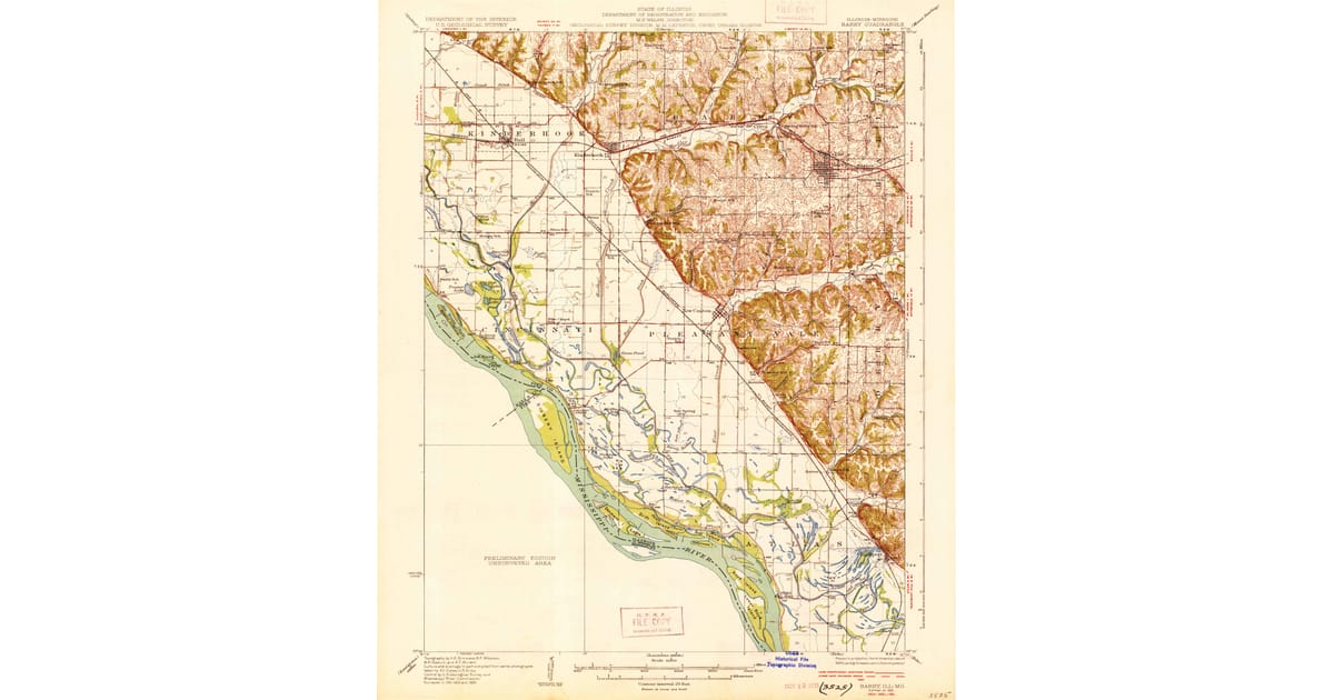1931 Map of Barry, IL — High-Res | Pastmaps