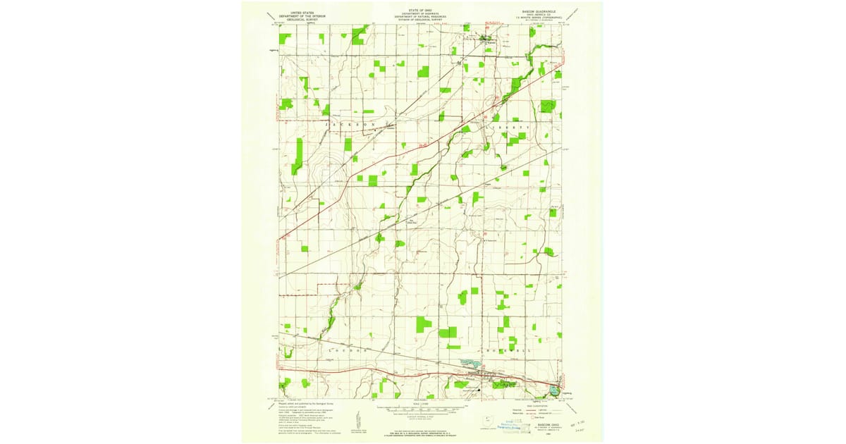 1960s Maps of Jackson Township, OH | Pastmaps