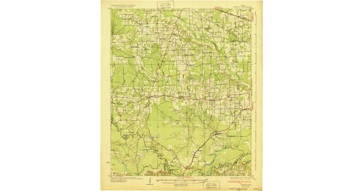 Old Maps of Malta, TX | Pastmaps