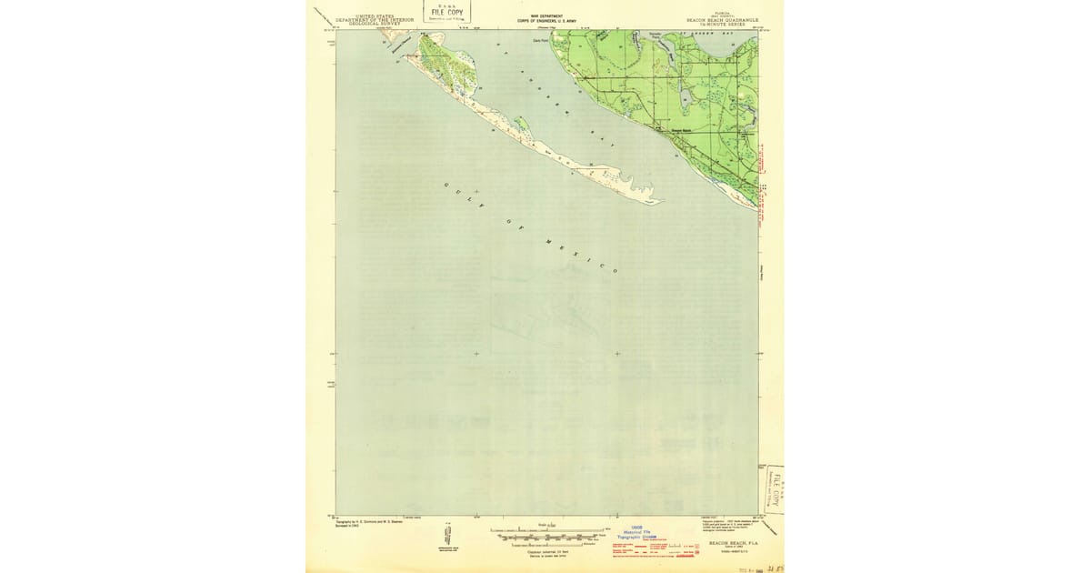 Old Maps of Bay County, FL | Pastmaps