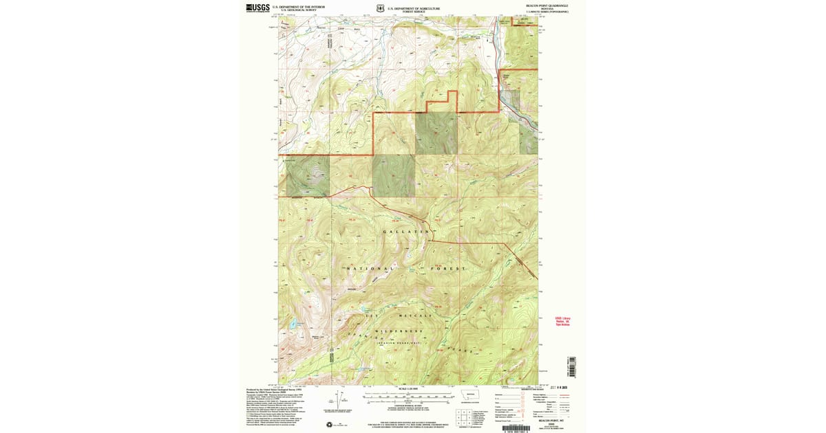 2000-2009 Maps of Madison County, MT | Pastmaps