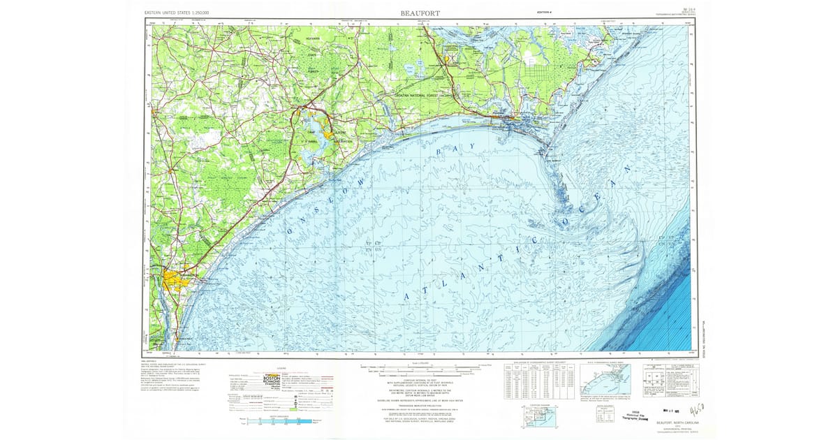 1970s Maps of Camp Devil Dog, Marine Corps Base Camp Lejeune | Pastmaps