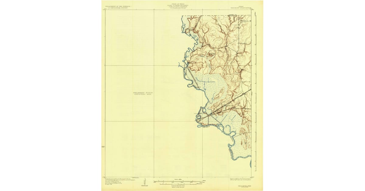 1930s Maps of Nederland, TX | Pastmaps