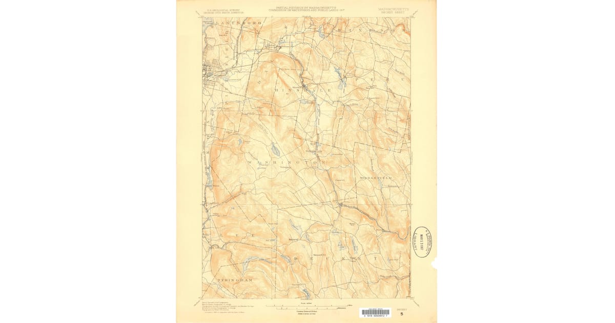 1886 Map of Becket, Berkshire County, MA — High-Res | Pastmaps