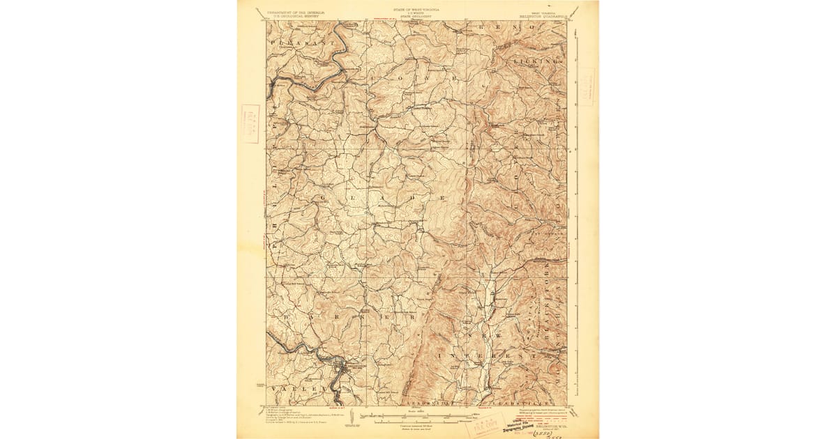 1920s Maps of Kerens, WV | Pastmaps
