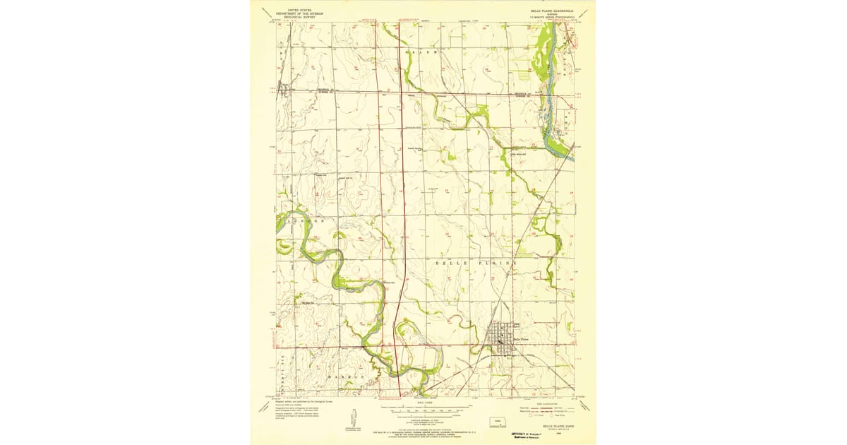 1900s (20th Century) Maps of Mulvane, KS | Pastmaps