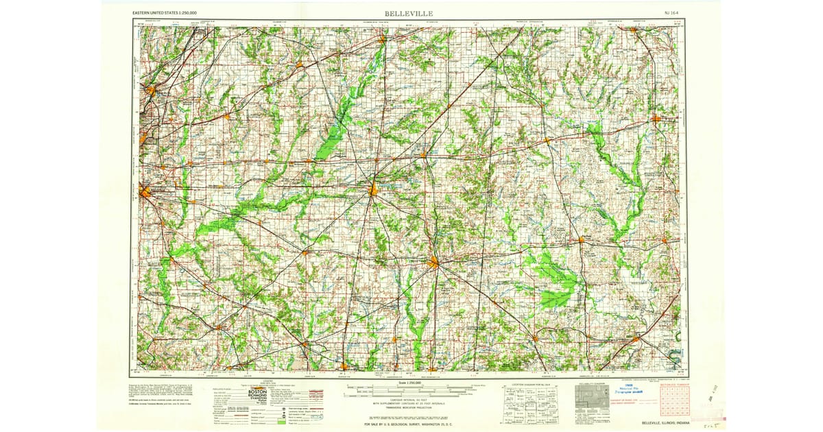 1960s Maps of Greenville, IL | Pastmaps