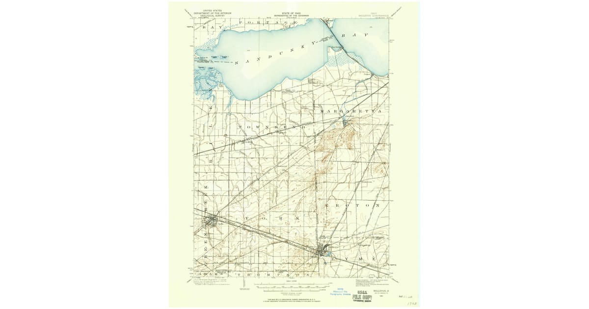 Old Maps of Whitmore, OH | Pastmaps
