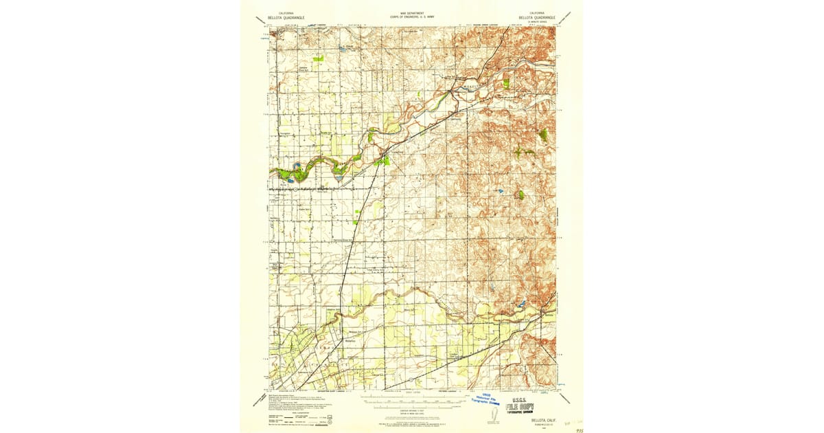 1930s Maps of Amador County, CA | Pastmaps