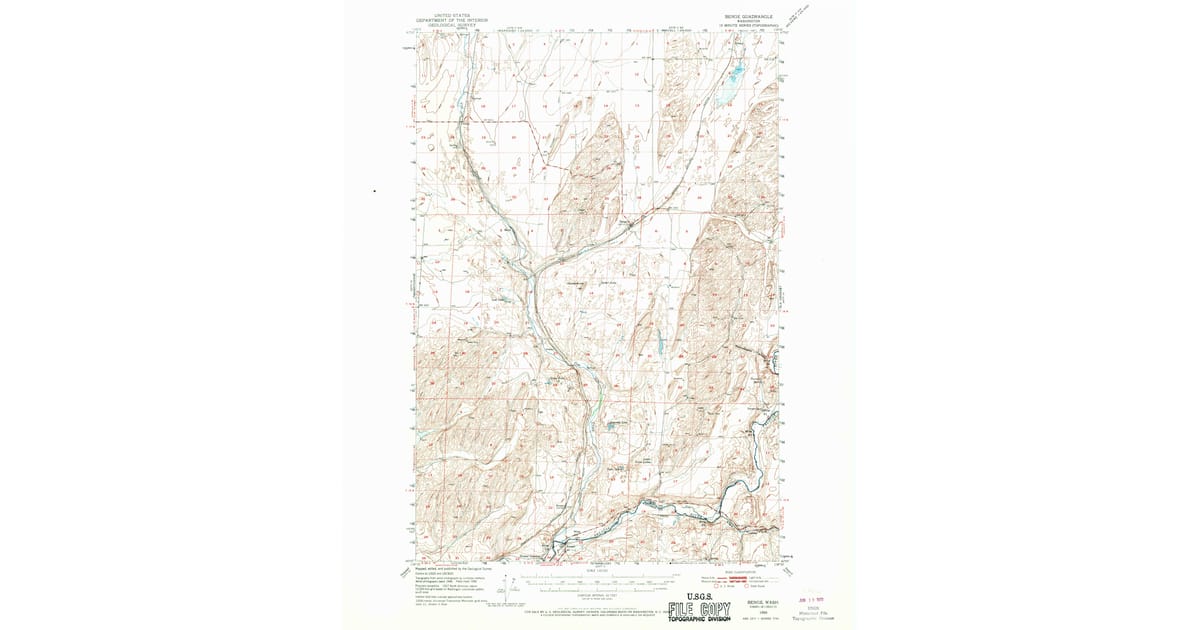 Old Maps of Gordon, WA for Genealogy | Pastmaps