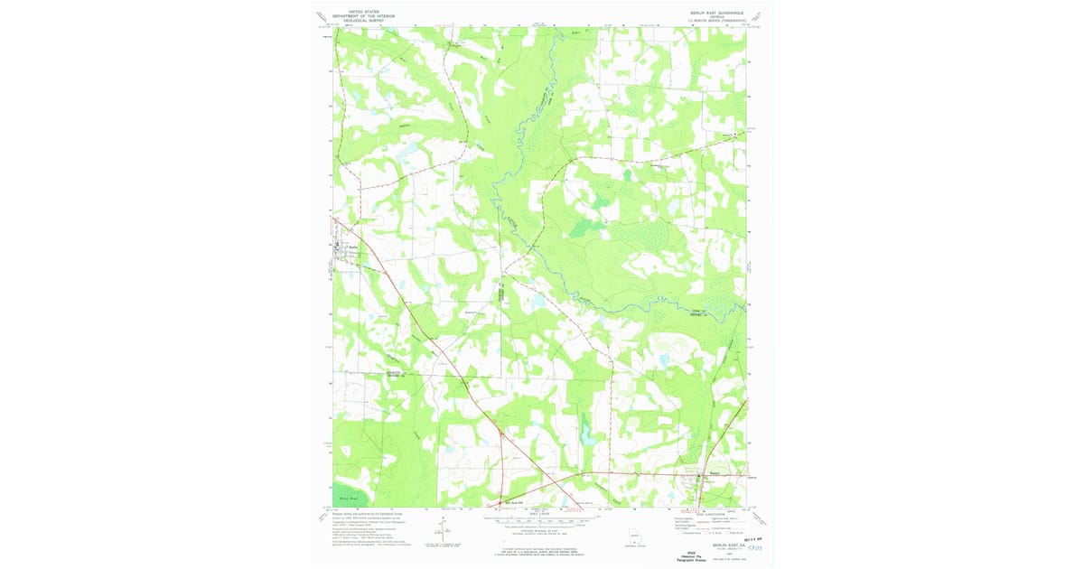 1970s Maps of Barney, GA | Pastmaps