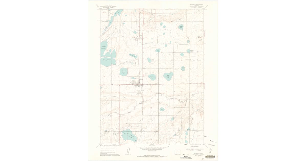 1960 Map of Berthoud, CO — High-Res | Pastmaps