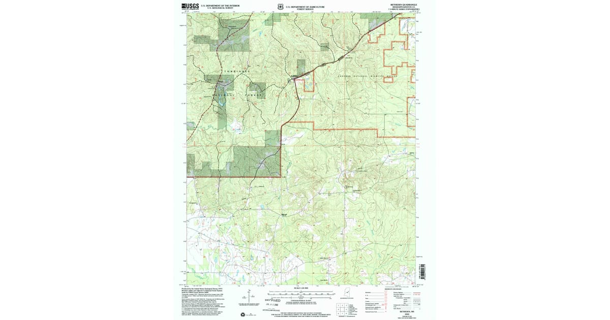 2000s (21st Century) Maps of Winston County, MS | Pastmaps