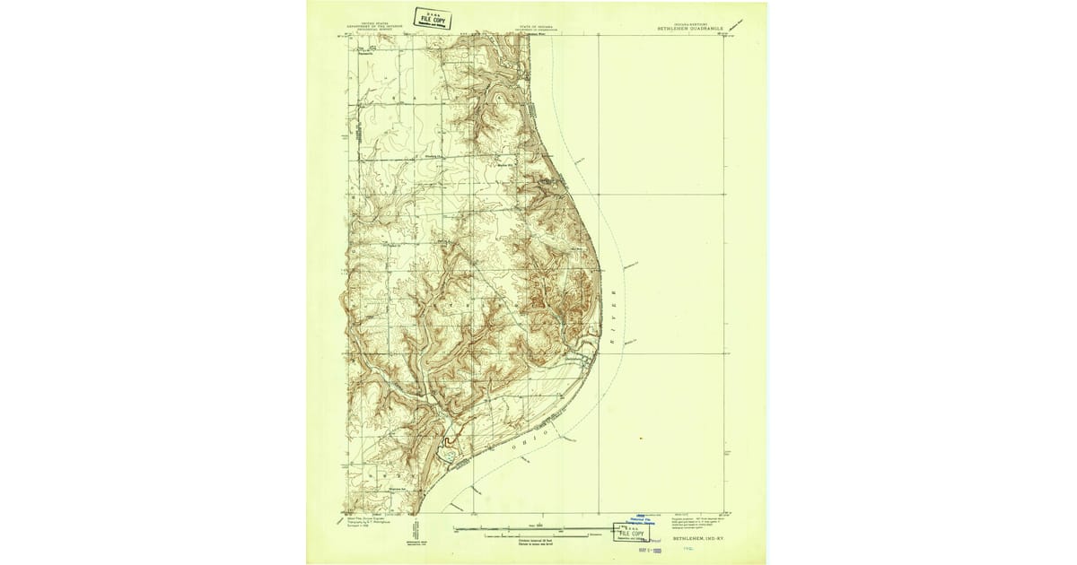 Old Maps of Wises Landing, KY | Pastmaps