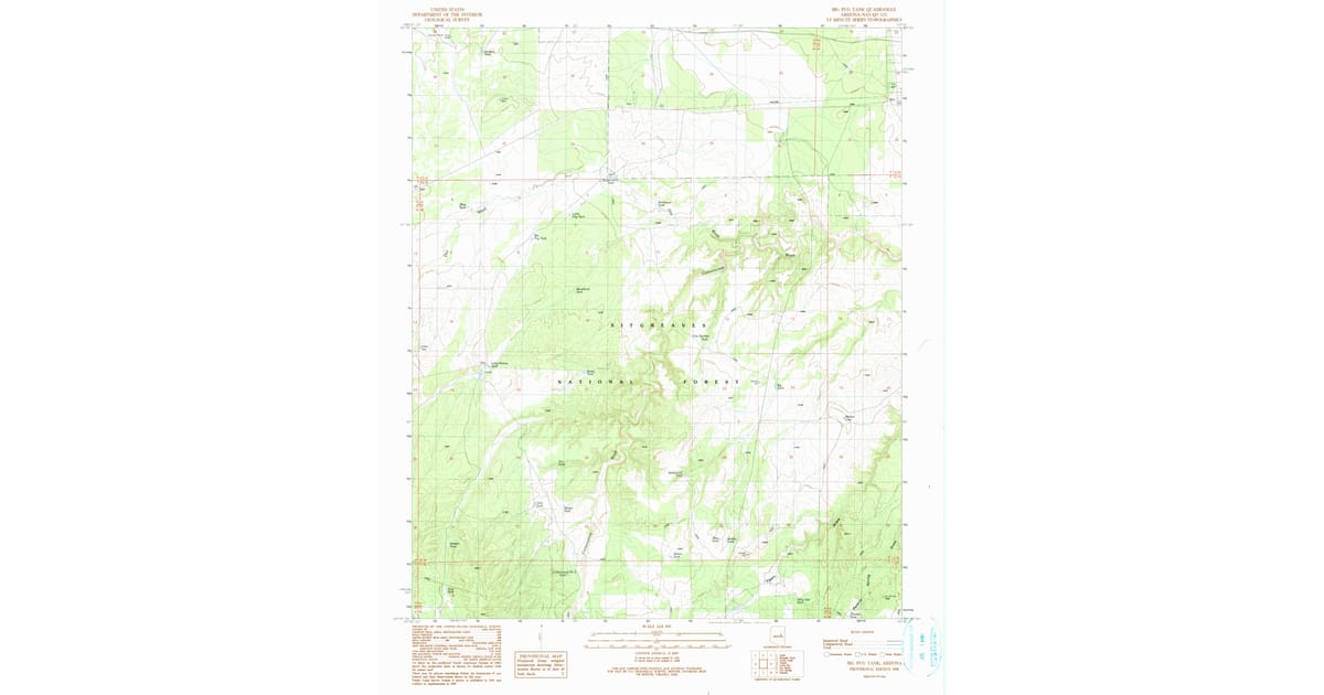 1990s Maps of Navajo County, AZ | Pastmaps