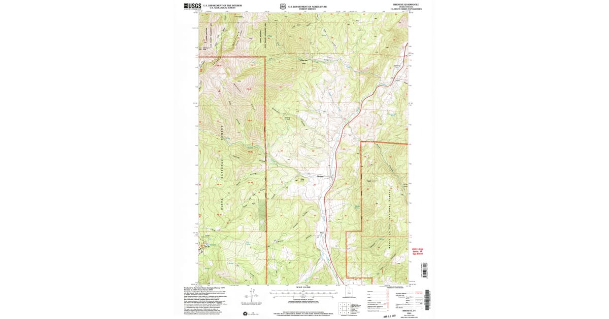 2000s (21st Century) Maps of Birdseye, UT | Pastmaps