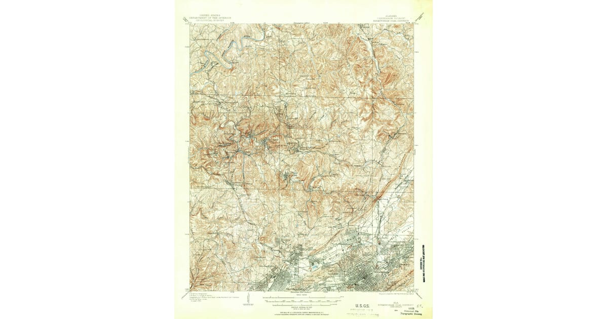1900s (20th Century) Maps of Fultondale, AL | Pastmaps