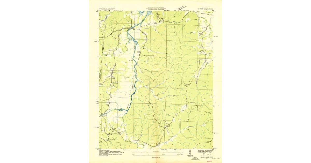 Old Maps of Burnstown, AL | Pastmaps