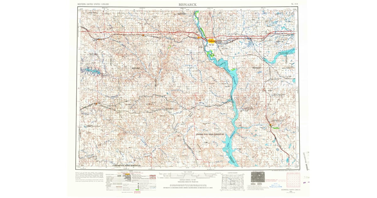 Old Maps of Linton, ND for Academic Research | Pastmaps