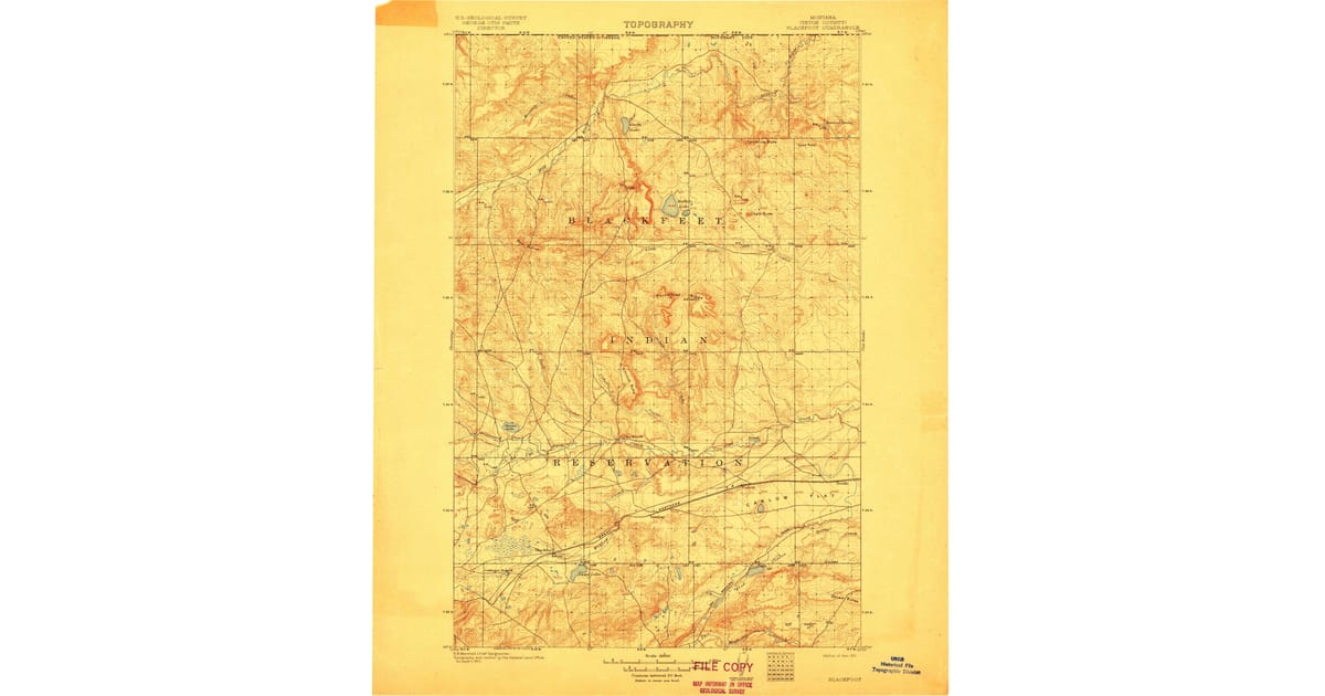 Old Maps of Big Sky Hutterite Colony, MT | Pastmaps