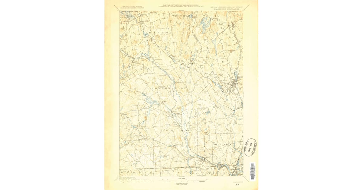 Old Maps of Woonsocket, RI | Pastmaps
