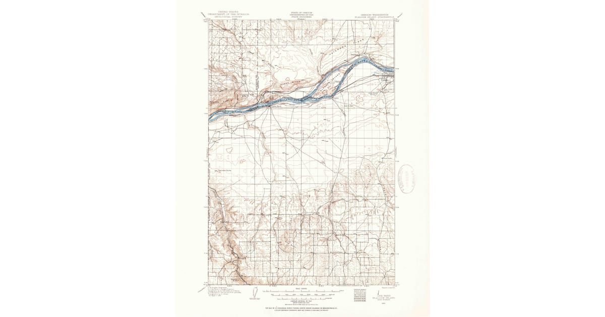 Old Maps of Benton County, WA | Pastmaps