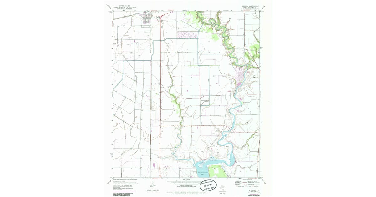 1970s Maps of Pheasant, TX | Pastmaps
