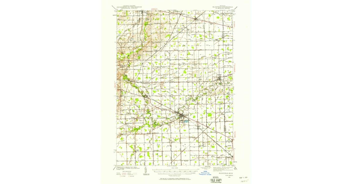 Old Historical Maps of Ogden Center, Ogden Township | Pastmaps