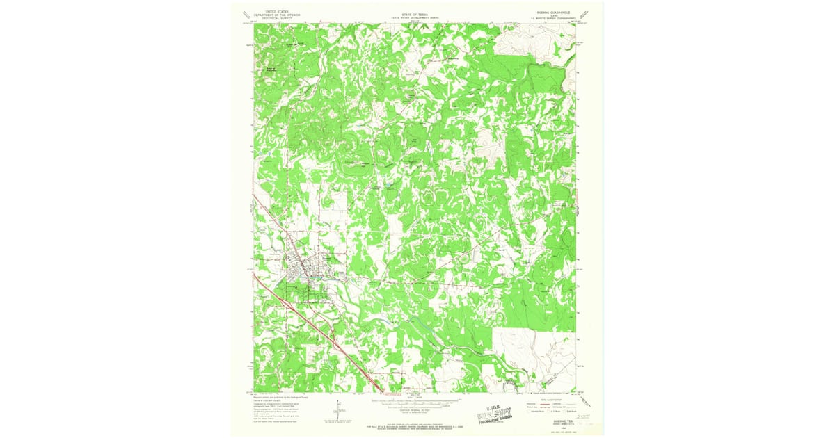 1960s Maps of Fair Oaks Ranch, TX | Pastmaps
