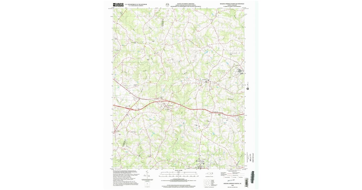 2000s (21st Century) Maps of Mooresboro, NC | Pastmaps