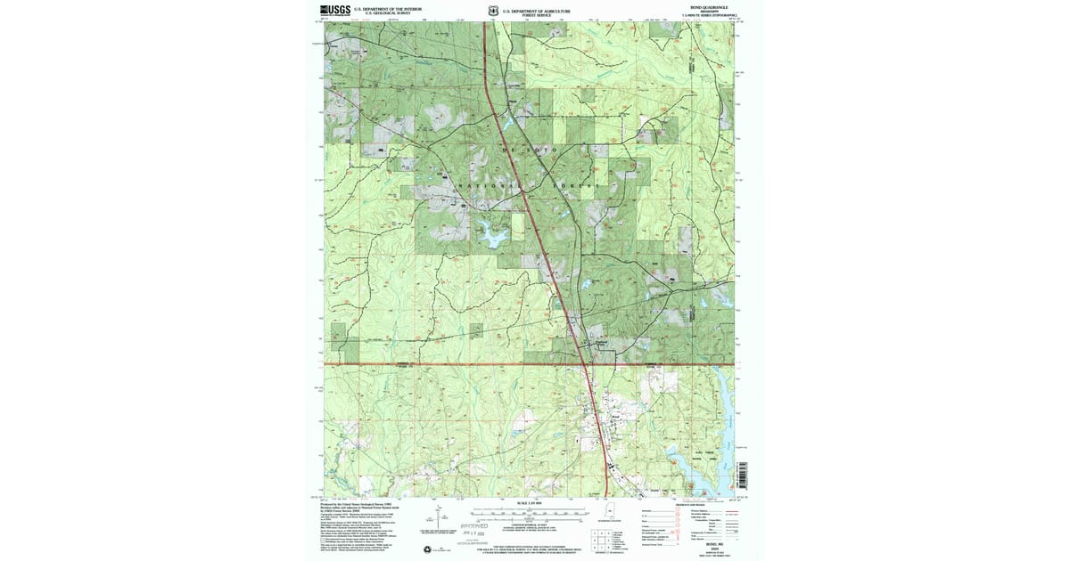 2000s (21st Century) Maps of Forrest County, MS | Pastmaps