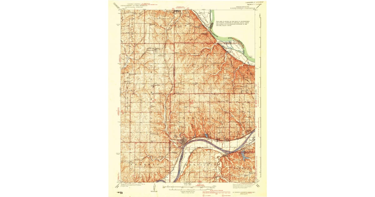 1940 Map of Bonner Springs, KS — High-Res | Pastmaps