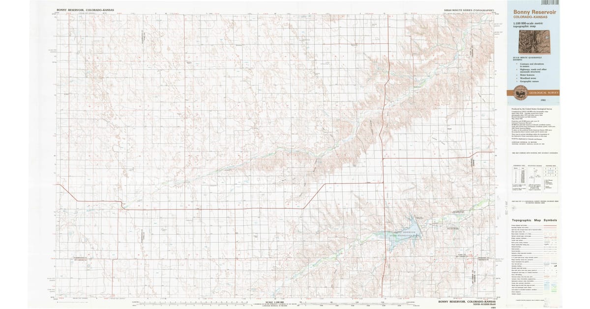 1980s Maps of Kirk, CO | Pastmaps