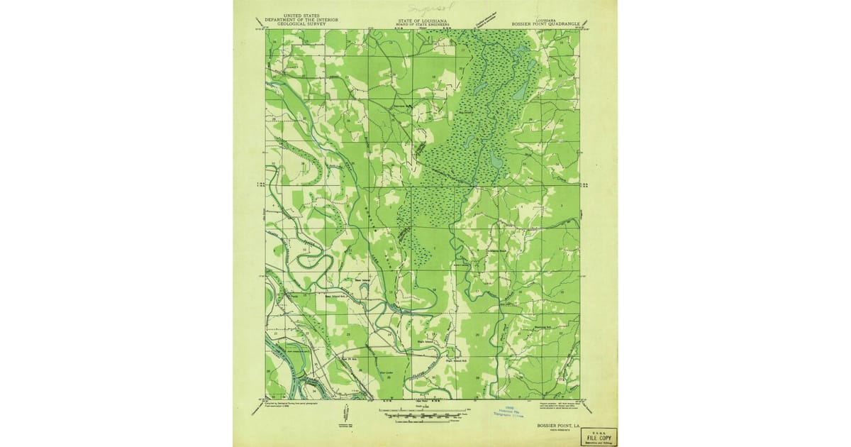 Old Maps of High Island, LA | Pastmaps