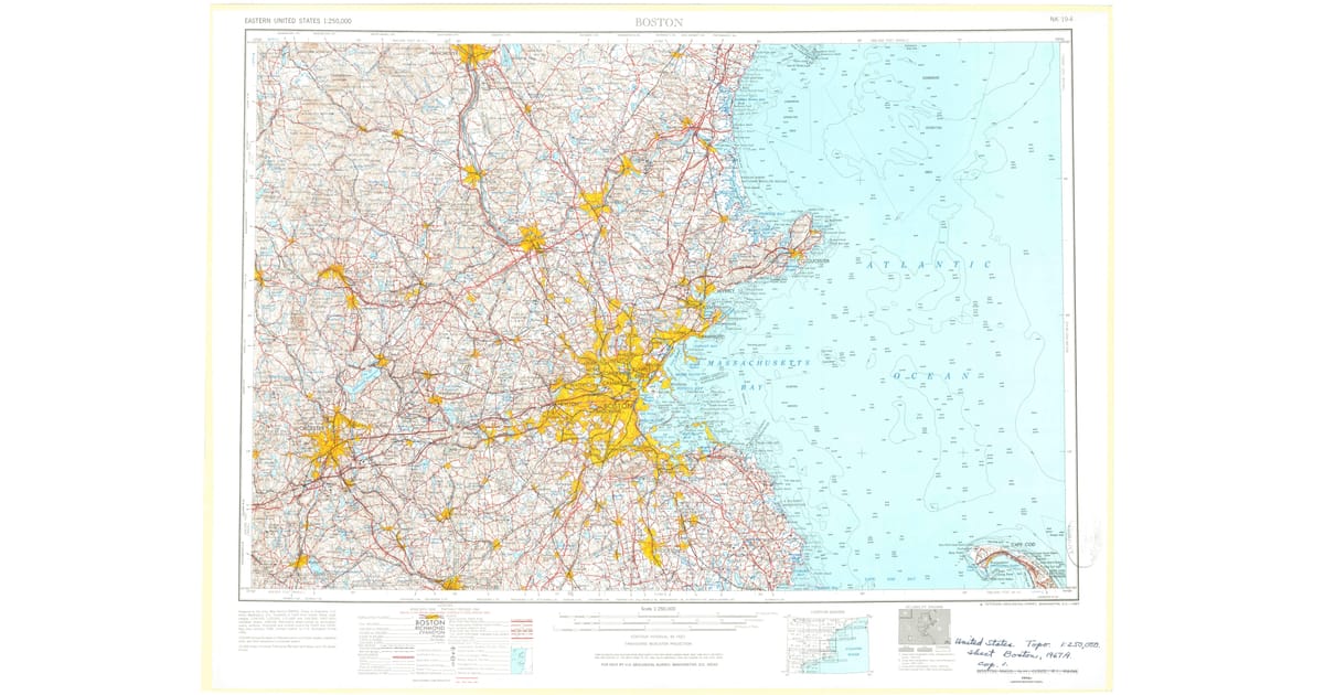 1950s Maps of Pondville, Auburn | Pastmaps