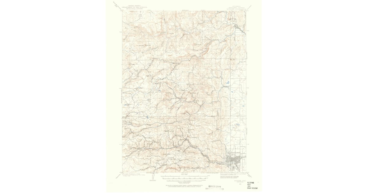 Old Maps of Sunset, CO | Pastmaps