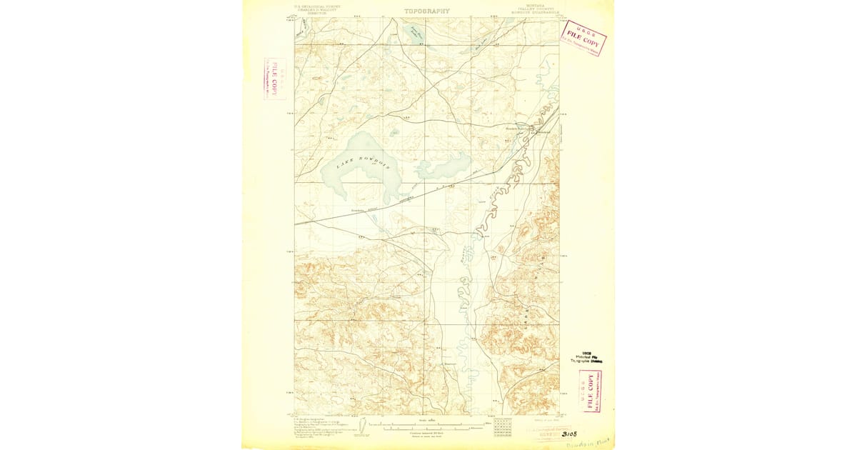 Old Maps of Phillips County, MT | Pastmaps
