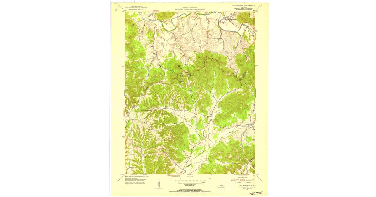 Old Maps of Marion County, KY | Pastmaps