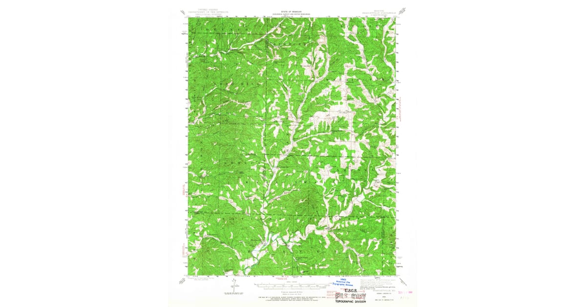 1940s Maps of Rome, MO | Pastmaps