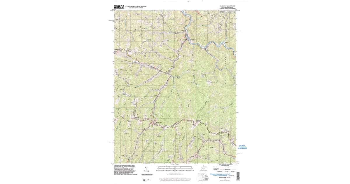1990s Maps of Buchanan County, VA | Pastmaps