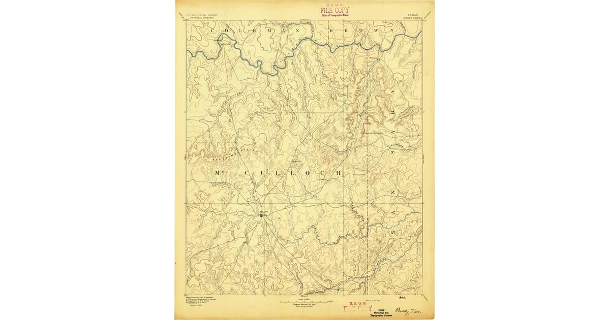 1800s (19th Century) Maps of Selman, TX | Pastmaps