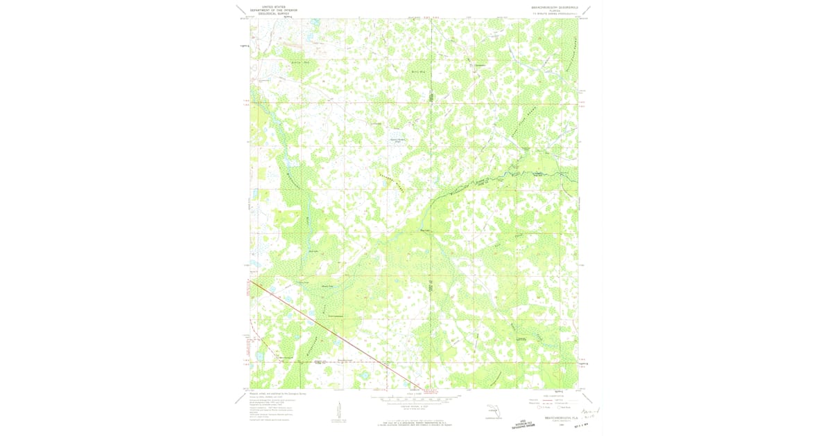 1960s Maps of Sumter County, FL | Pastmaps