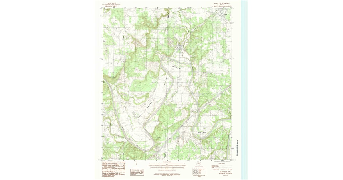 1980s Maps of Parker County, TX | Pastmaps