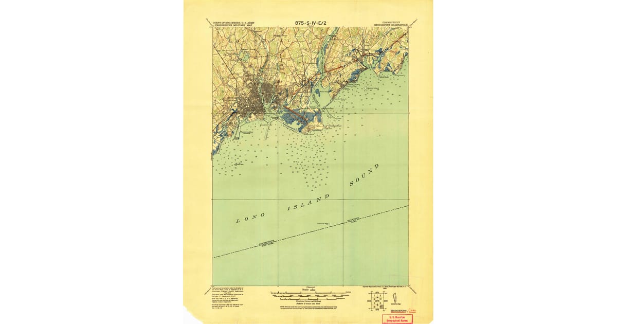 1920s Maps of Greater Bridgeport Planning Region, CT | Pastmaps
