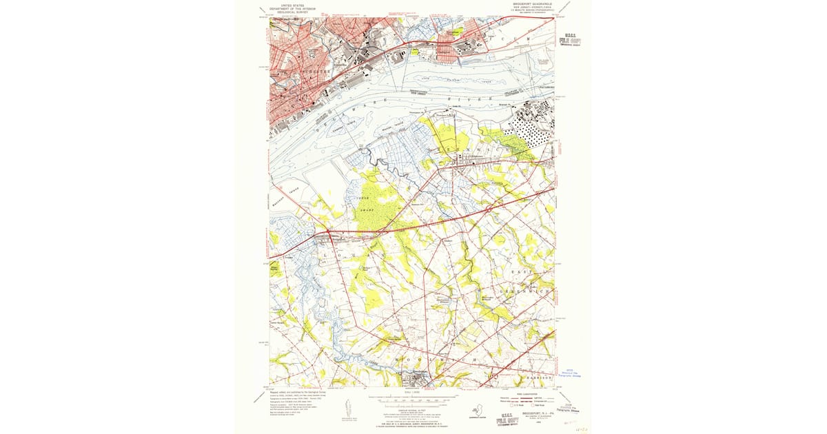 1950s Maps of Baldwin, PA | Pastmaps