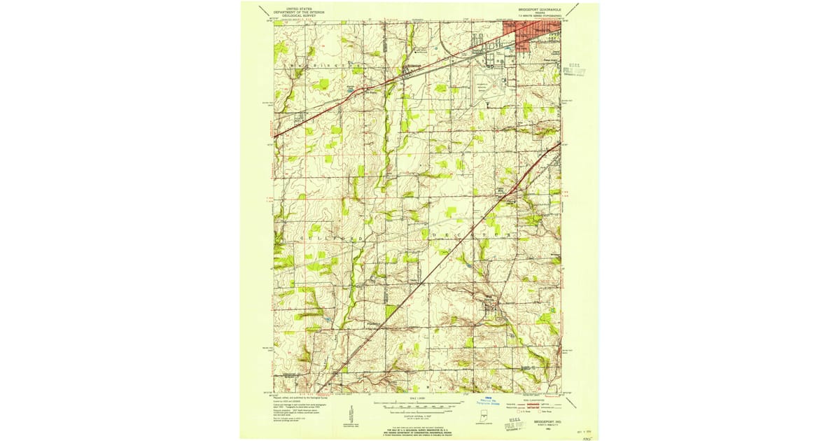 Old Maps of Mooresville, IN for Academic Research | Pastmaps