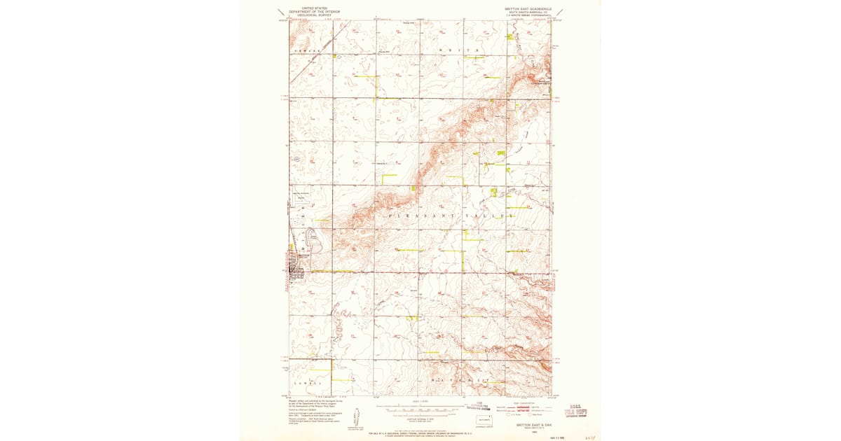 Old Maps of Marshall County, SD | Pastmaps