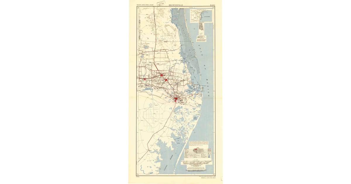 1950s Maps of Olmito, TX | Pastmaps