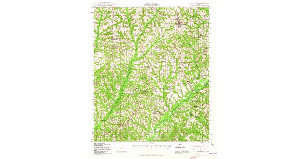 Old Maps of Pike County, AL | Pastmaps