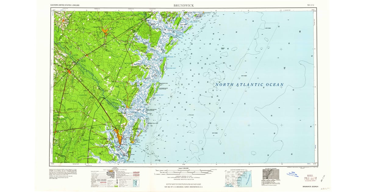 1960s Maps of Epworth Acres, GA | Pastmaps